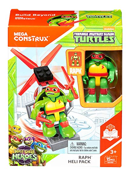 Mega Bloks Teenage Mutant Ninja Turtles Raph Heli Pack Figure – StoreAI